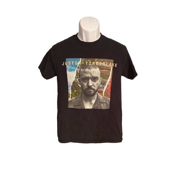 Timberlake | Shirts | Justin Timberlake Mens S Black T Shirt The Man Of ...